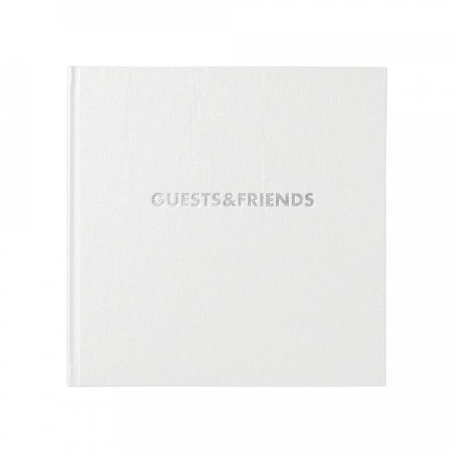 Ordning & Reda O & R Vieraskirja ”Guest & Friend” Valkoinen ...